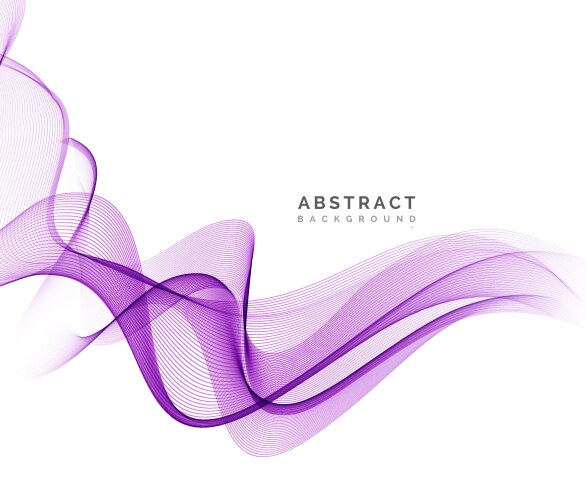 Abstract black wave design element Royalty Free Vector Image
