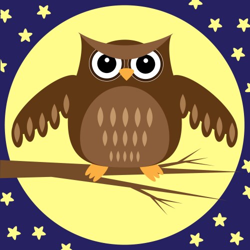 Night Owl Cute Cartoon Vector Images (over 6,400)