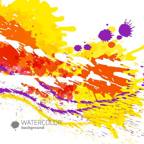 Artistic background with tools for paintings Vector Image