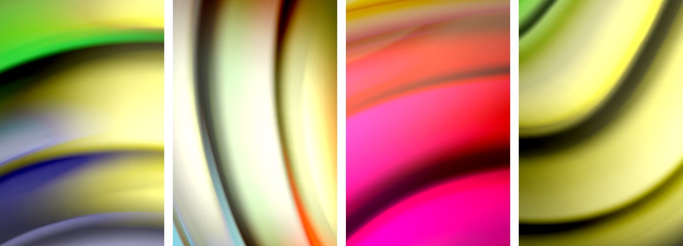 Blurred color line backgrounds Royalty Free Vector Image