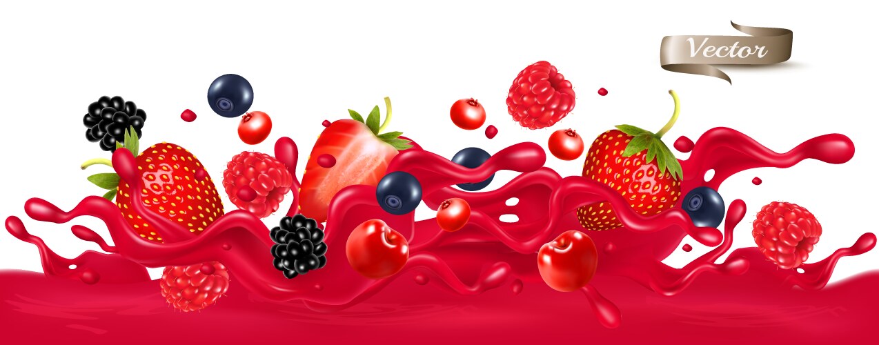 Red Juice Splash Vector Images (over 4,500)