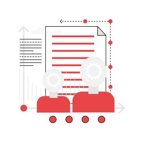 Fgd focus group discussion get customer feedback Vector Image