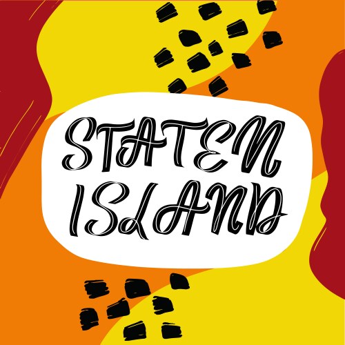 Staten Island Sign Vector Images (51)