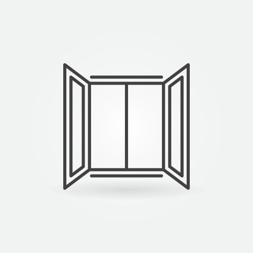 Window icon Royalty Free Vector Image - VectorStock