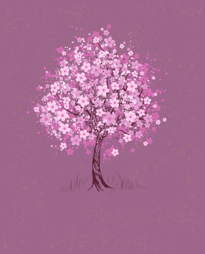 Cherry Tree Drawing Vector Images (over 4,300)