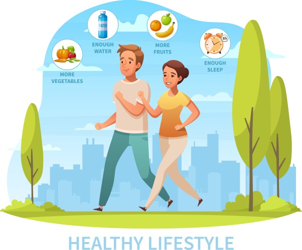 Workout cartoon concept Royalty Free Vector Image