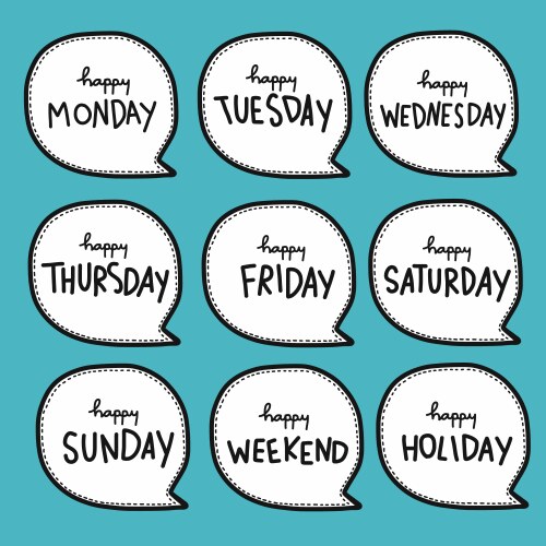 Wednesday cartoon Vector Images & Graphics for Commercial Use | VectorStock