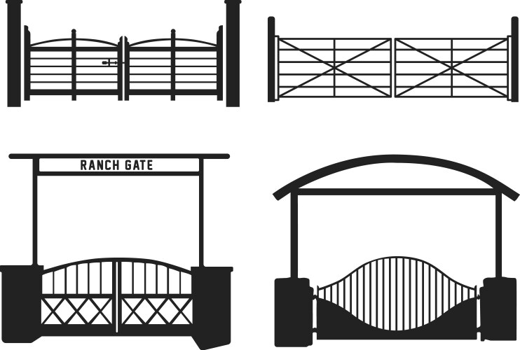 Ranch Silhouette Vector Images (over 16,000)