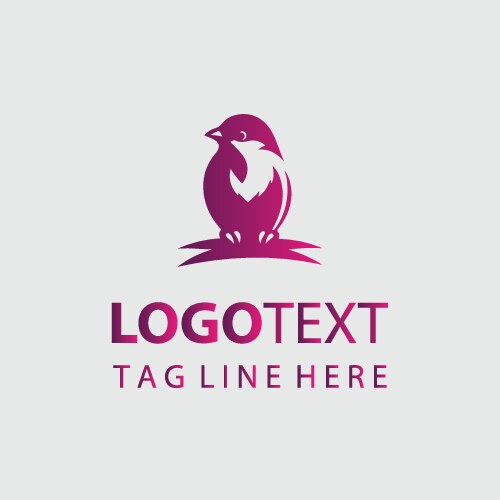 Sparrow logo Royalty Free Vector Image - VectorStock