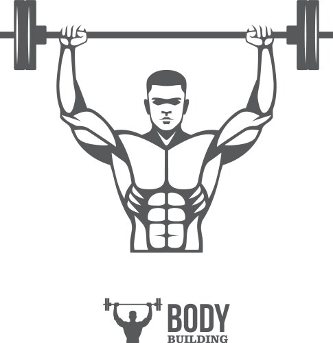 Bodybuilder Lifting Weights Vector Images (over 31,000)