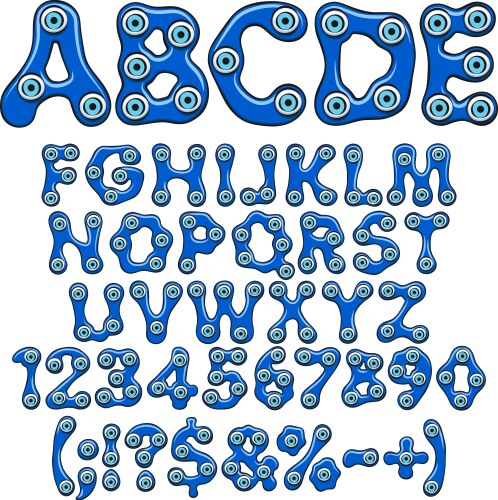 Alphabet Letters with Eye Vector Images (over 12,000)