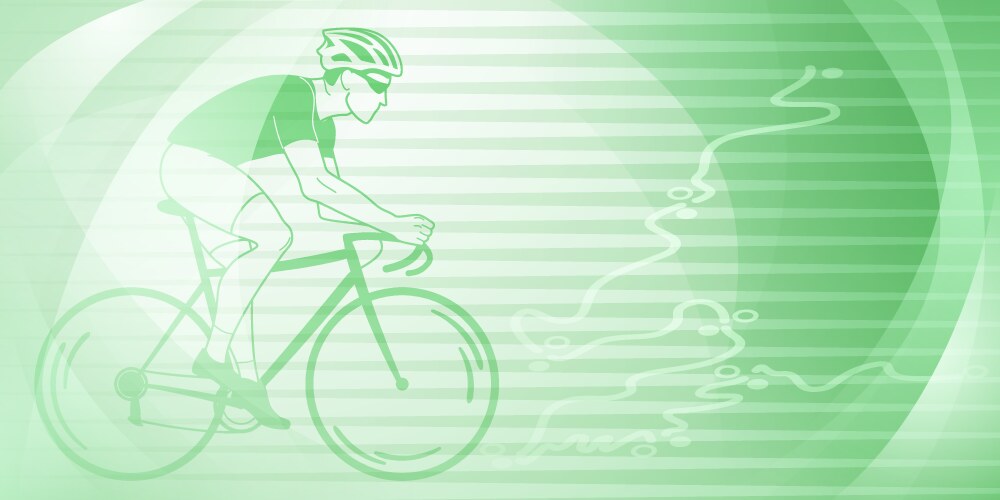 Cycling themed background Royalty Free Vector Image