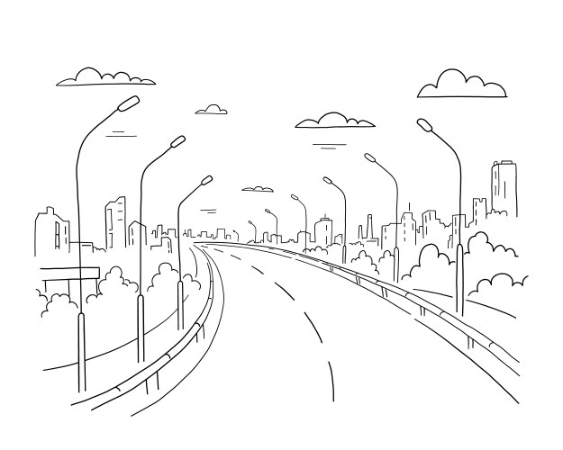 Road Sketch Vector Images (over 19,000)