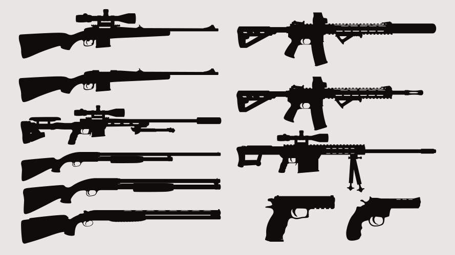 Gun Outline Vector Images (over 50,000)