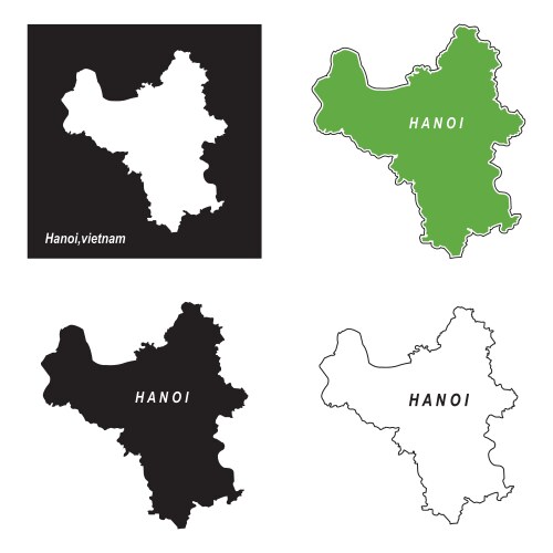 Map Hanoi Vietnam Vector Images (over 640)