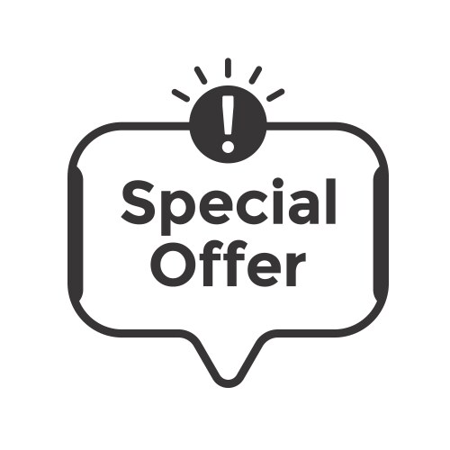 Limited offer symbol special promo sign picture Vector Image