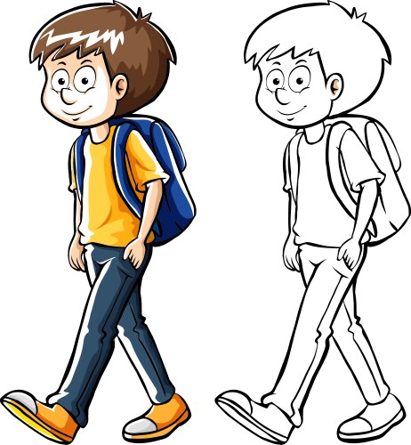 Boy Outline Vector Images (over 68,000)