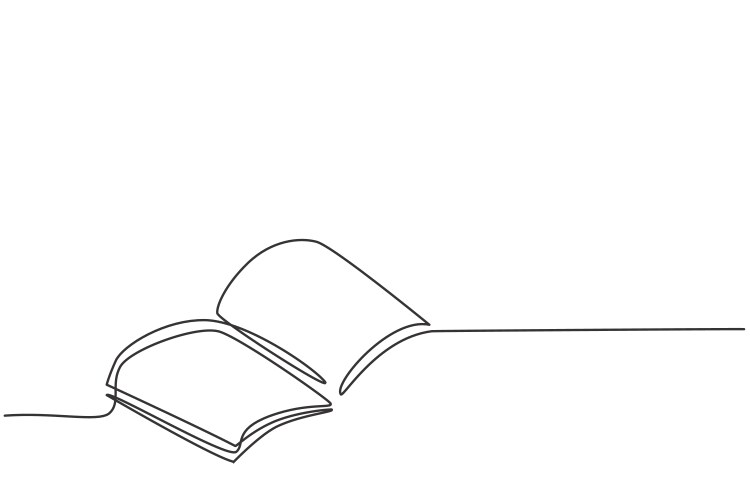 Open Book Line Drawing Vector Images (over 3,600)