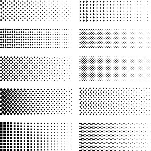 Dotted Gradient Vector Images (over 120,000)