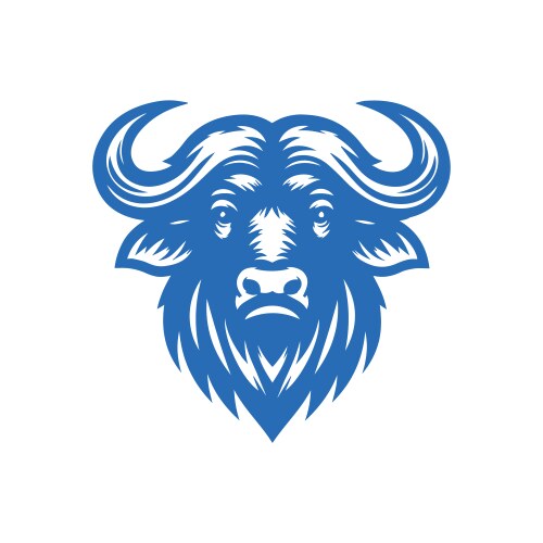 Bull logo Royalty Free Vector Image - VectorStock