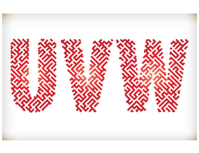 Maze letters Royalty Free Vector Image - VectorStock