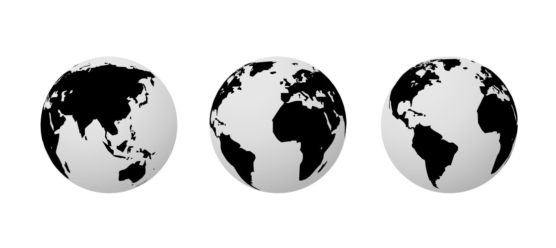 Earth Globe Silhouette Vector Images (over 24,000)