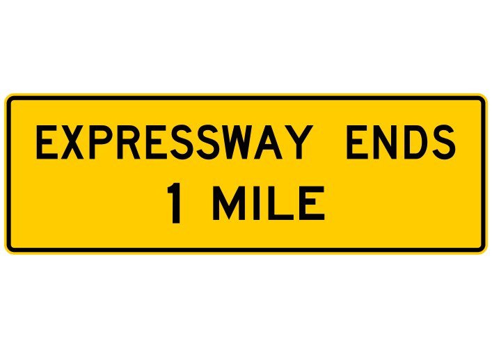 A safety warning sign design template Royalty Free Vector