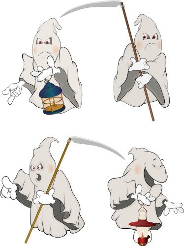 Happy rabbit cartoon character design Royalty Free Vector