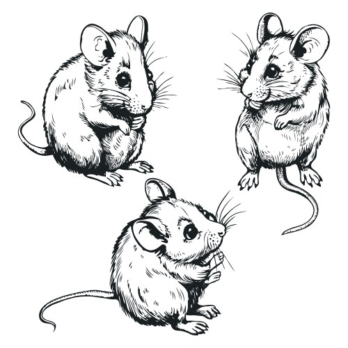 Funny Mouse Clipart Vector Images (over 1,400)