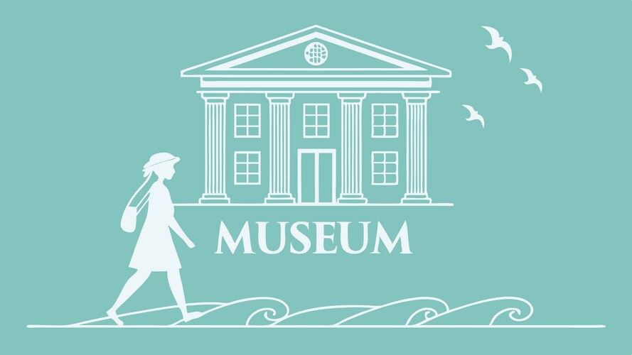 Museum Visit - Art & History – Free Vector | VectorStock