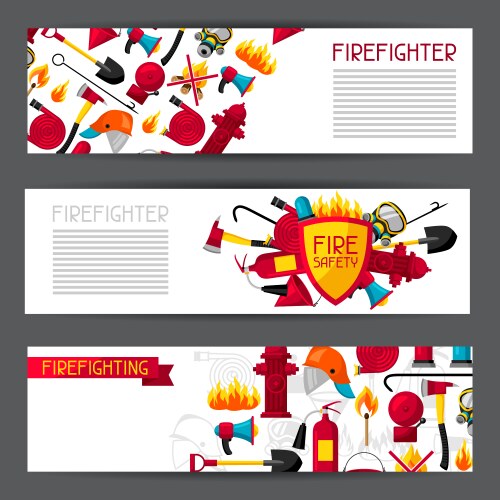 Fire hose firefighting item Royalty Free Vector Image