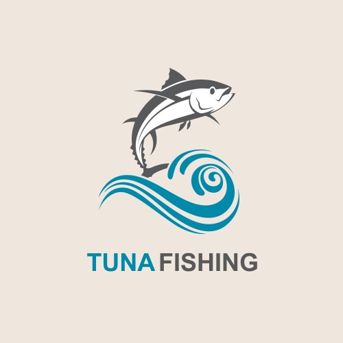 Canned tuna fish detailed icon Royalty Free Vector Image