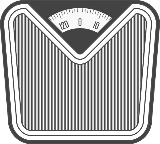 Scales with weights Royalty Free Vector Image - VectorStock