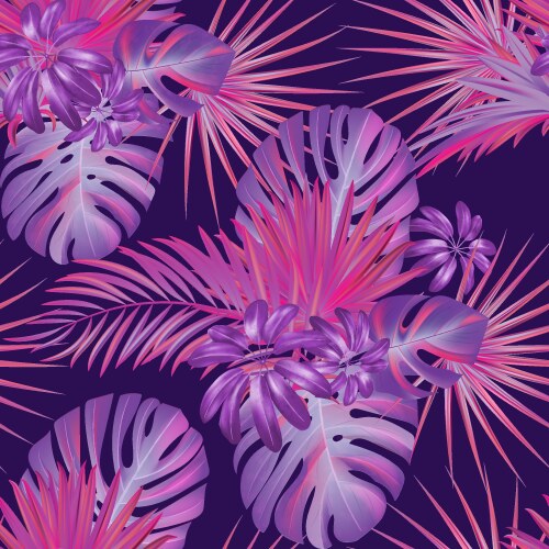 Seamless exotic pattern Royalty Free Vector Image
