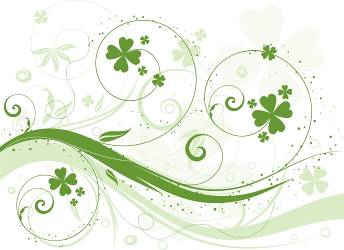 Shamrock Vector Images & Graphics for Commercial Use | VectorStock