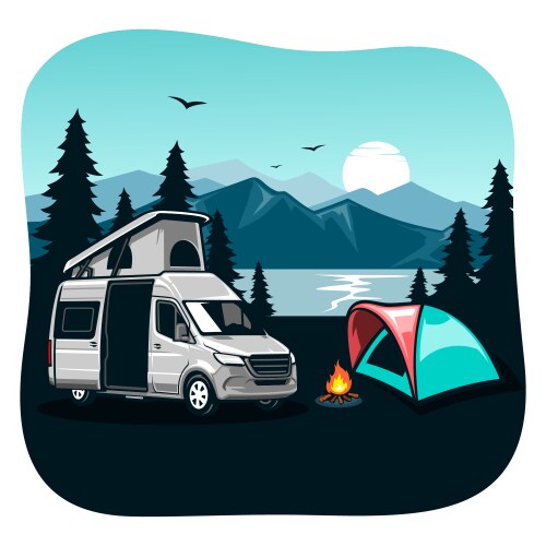 Van Clip Art Vector Images (over 2,500)