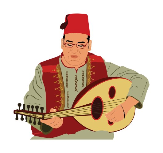 Oud Musical Instrument Vector Images (over 180)