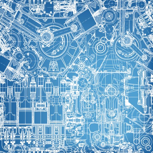 Art science - seamless background Royalty Free Vector Image