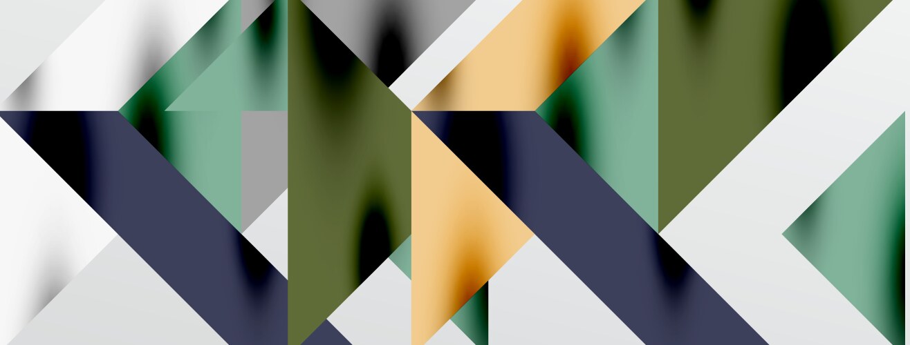 Tech minimal overlapping triangle shapes elements Vector Image