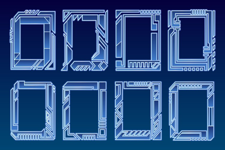 Sci Fi Border Vector Images (over 1,300)