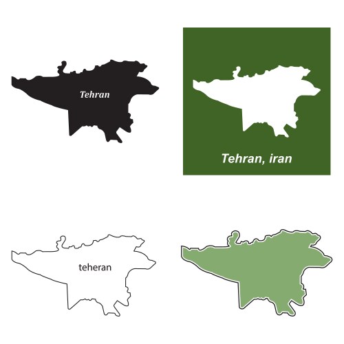 Iran Map Vector Images (over 2,500)
