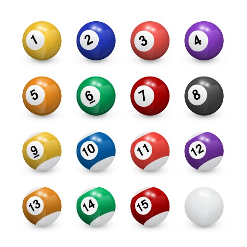 Cartoon colorful jelly balls glossy sweet round Vector Image