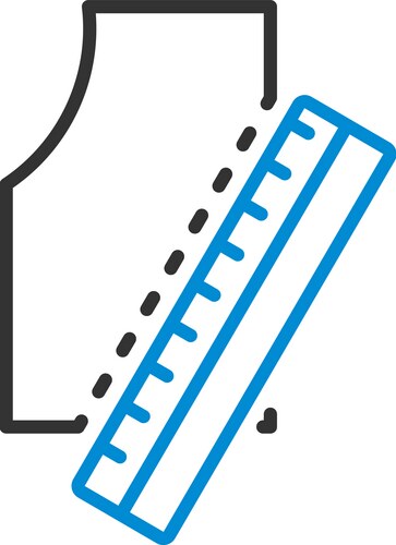 Sewing pattern icon Royalty Free Vector Image - VectorStock