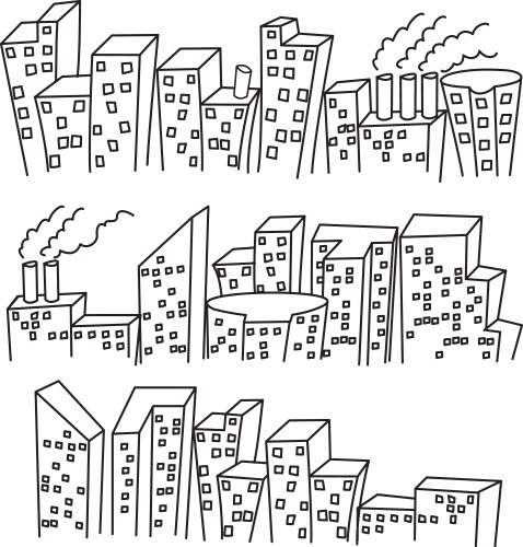 University building Royalty Free Vector Image - VectorStock