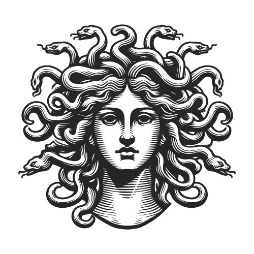 Medusa Sketch Vector Images (over 1,300)