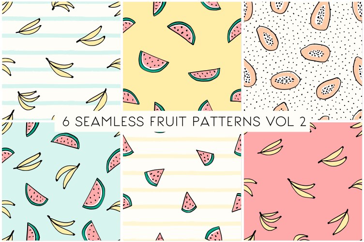 Seamless pattern with tropical liana Royalty Free Vector