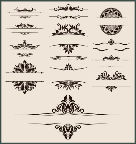Vintage Border Vector Images (over 610,000)