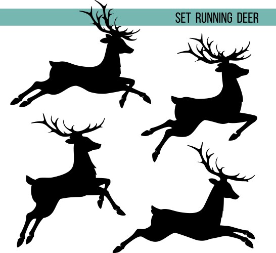 Black and White Elk Vector Images (over 3,700)