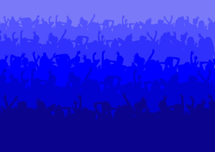Crowd Shadow Concert Vector Images (over 360)