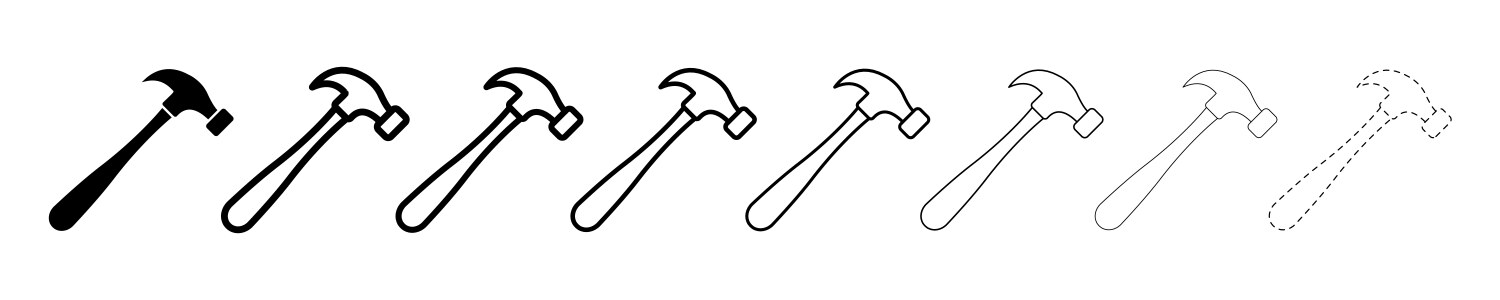 Hammer Outline Vector Images (over 29,000)